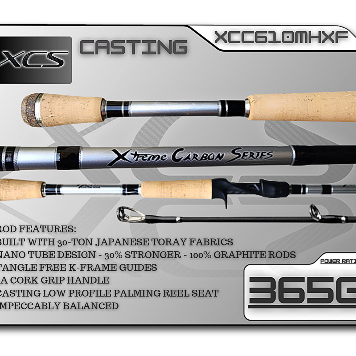 Buy Best 6'10" Medium Heavy X-Fast Rods from FISH XTREME RODS – Fish ...