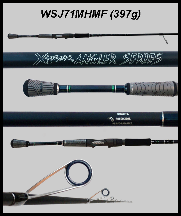 WSJ71MHMF 7'1" Medium-Heavy Mod-Fast – Fish Xtreme Rods